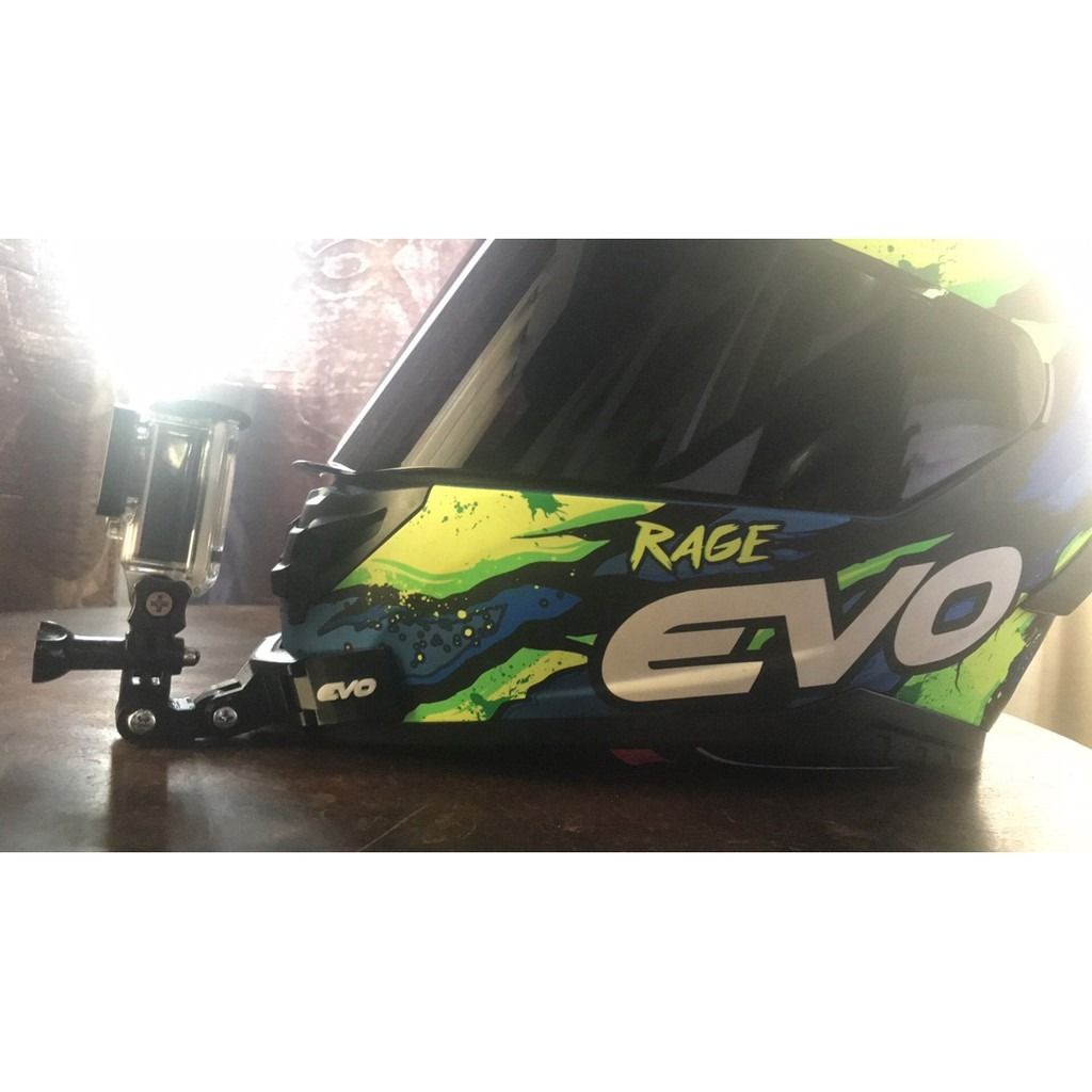EVO Chin mount Fit to any evo helmets Design By PROTOLAUNCH / Motor ...