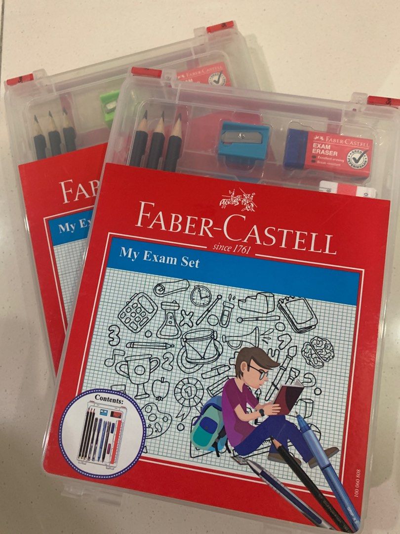 Faber castell my exam set, Hobbies & Toys, Stationery & Craft ...