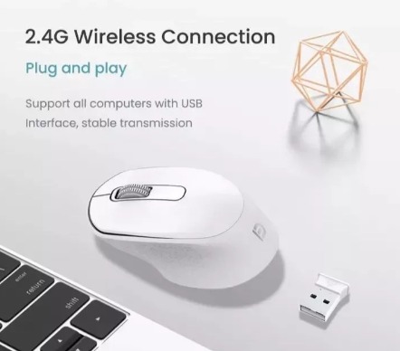 FD M701y Wireless Mouse, 2.4G/Bluetooth 5.0/3.0 Silent Mouse, Dual Mode ...