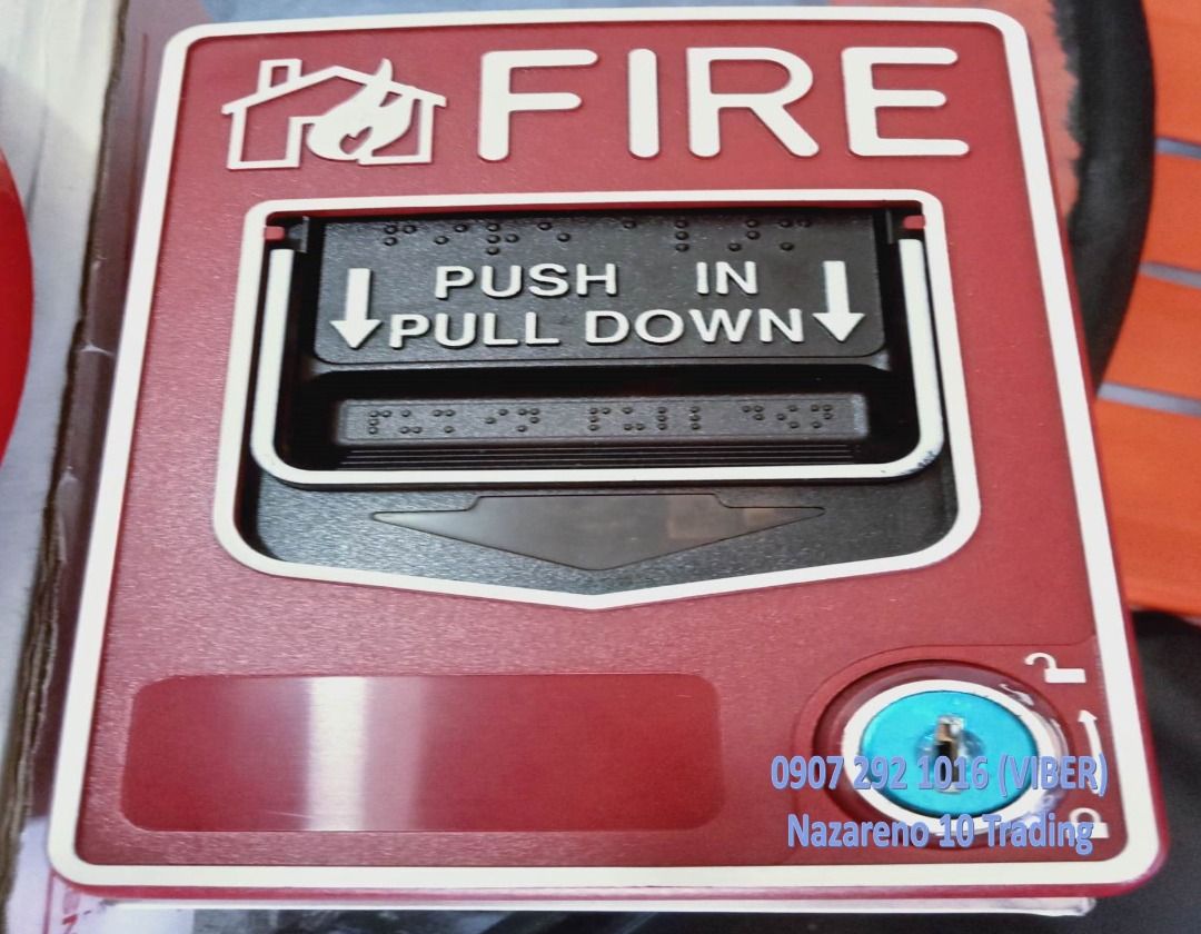 Fire alarm manual pull down 9, Commercial & Industrial, Construction ...