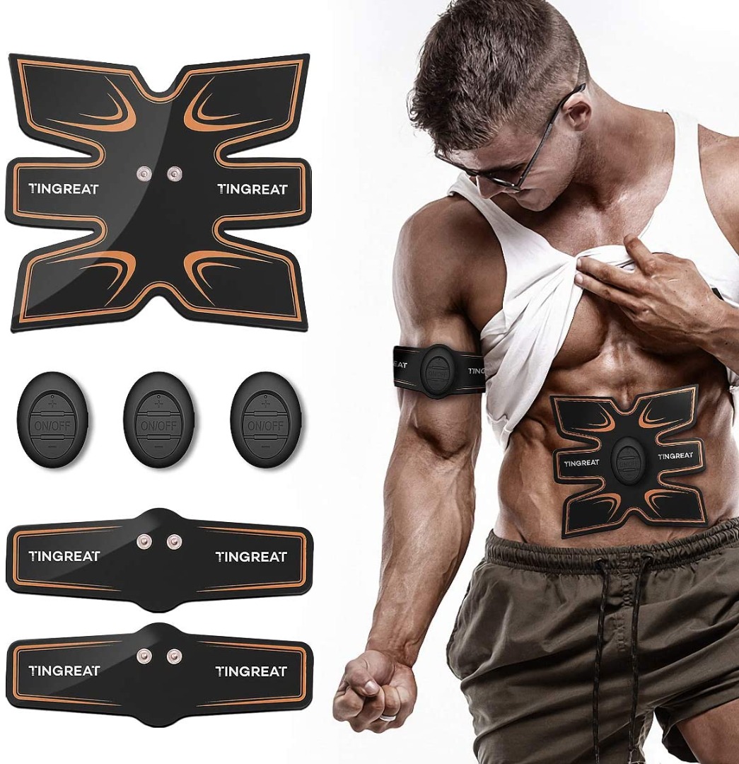 FLEXTRON BS Stimulator Muscle Toner, Portable Muscle Trainer ...