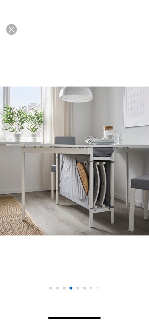 Foldable dining table? Dining table, KALLHALL Gateleg table with ...