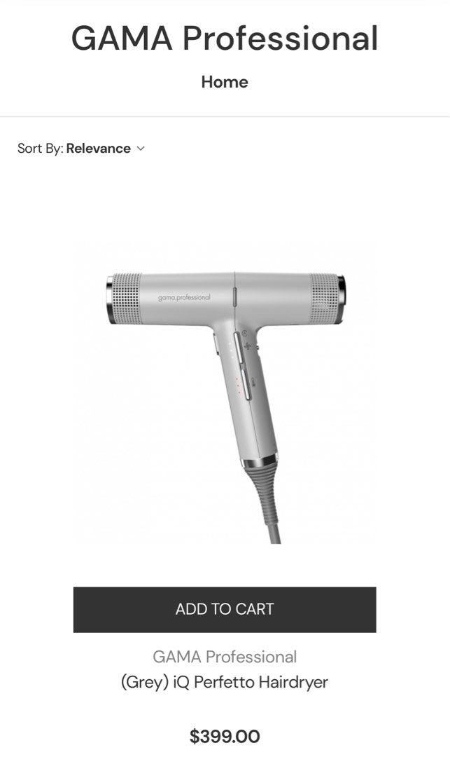 Gama iq hair dryer, Beauty & Personal Care, Hair on Carousell
