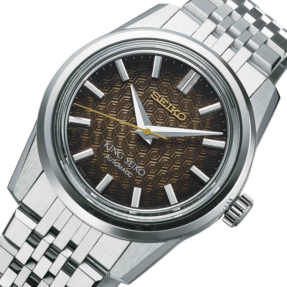 Genuine King Seiko SPB365J1 SPB365 SPB365J Kikkoumon Brown Dial Limited ...