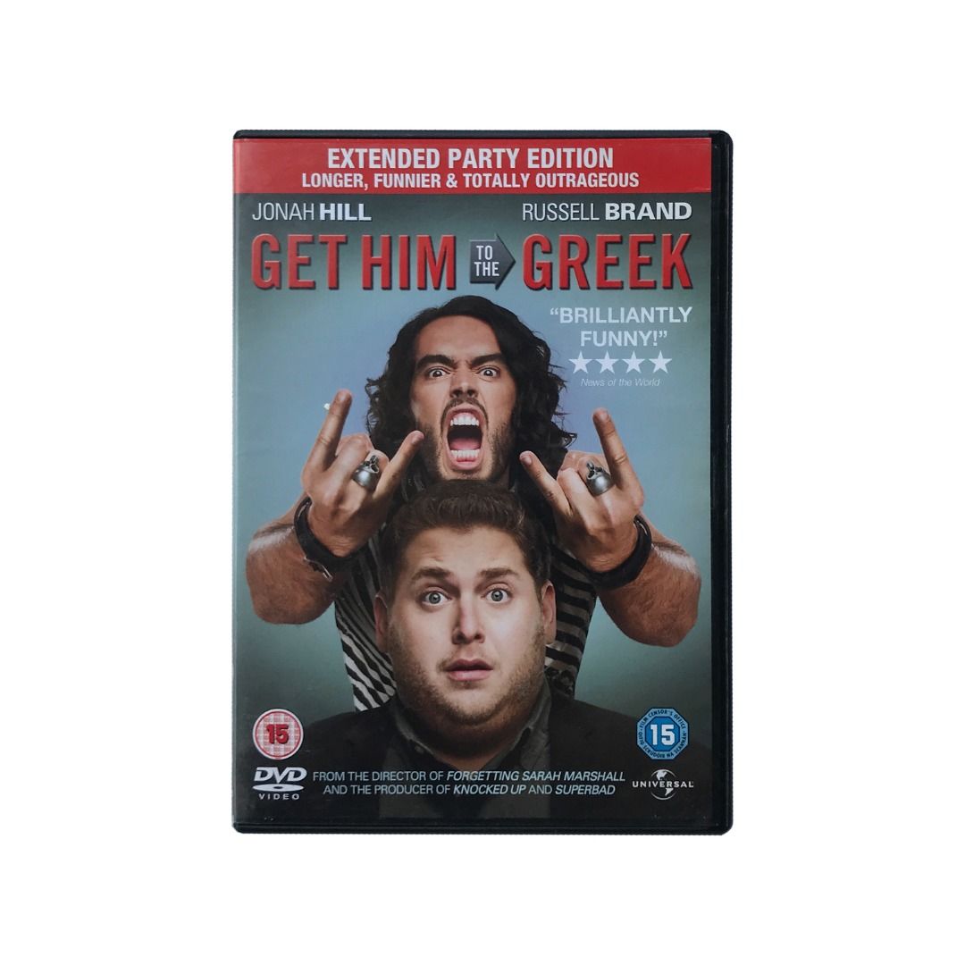 Get Him to the Greek (DVD), Hobbies & Toys, Music & Media, CDs & DVDs ...
