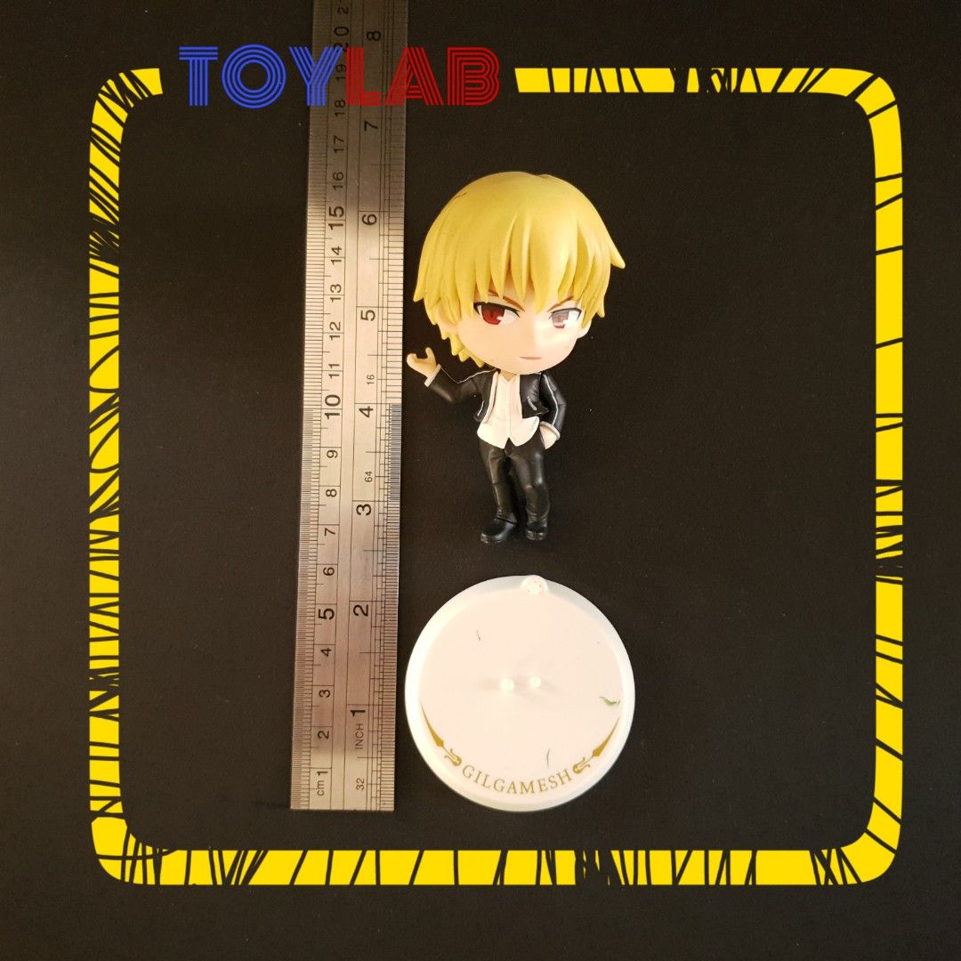 Gilgamesh Chibi figure from Fate anime, Hobbies & Toys, Toys & Games on ...