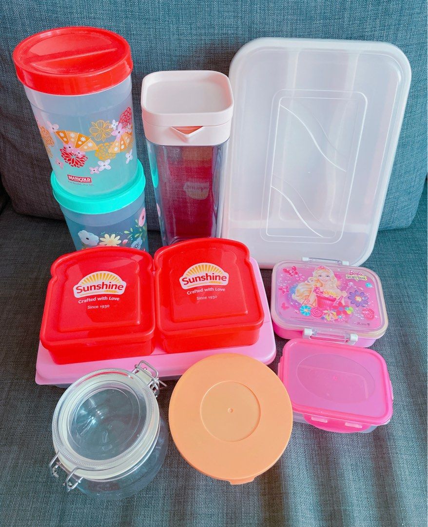 Glass & Plastic Containers Give Away, Furniture & Home Living ...