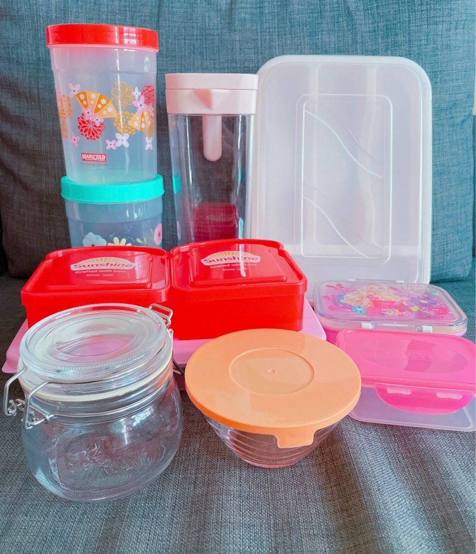 Glass & Plastic Containers Give Away, Furniture & Home Living ...