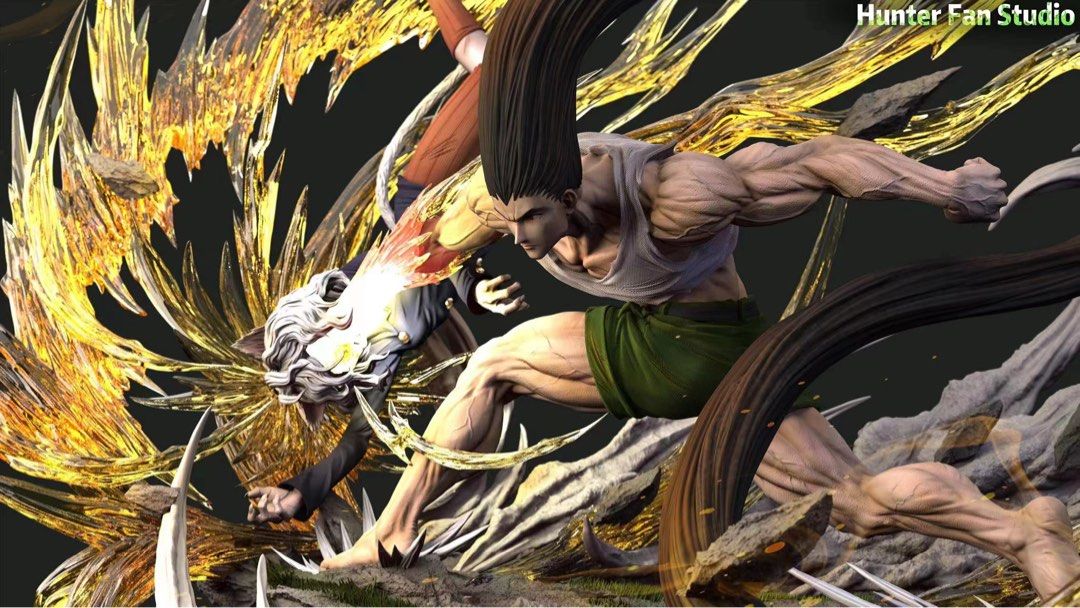 Gon Freecss vs Pitou GK Figure Hunter Fan Studio Hunter x Hunter ...