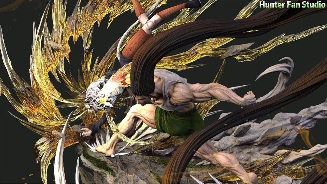 Gon Freecss vs Pitou GK Figure Hunter Fan Studio Hunter x Hunter, Hobbies & Toys, Toys & Games ...