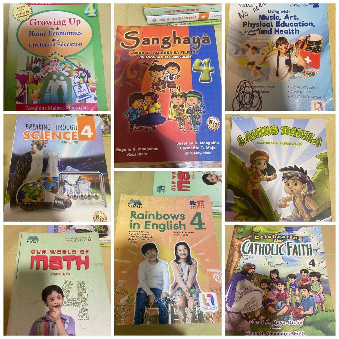 Grade 4 textbooks K-12, Hobbies & Toys, Books & Magazines, Textbooks on ...