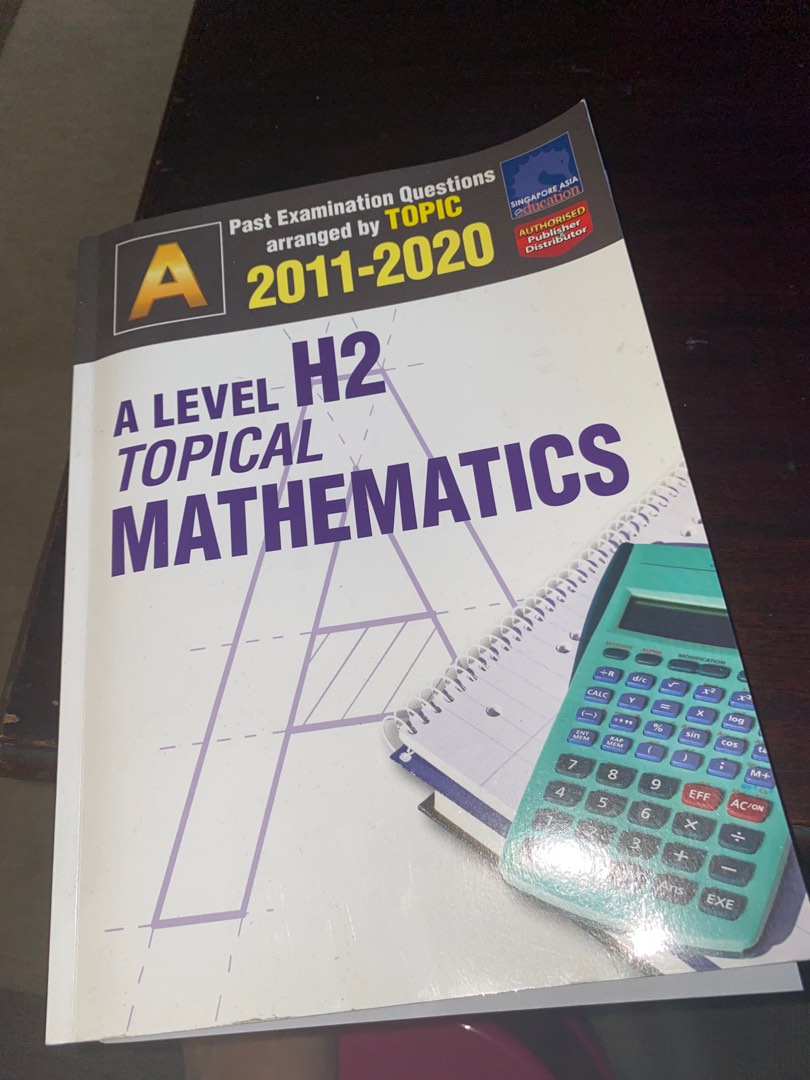 H2 Mathematics Topical TYS A Level, Hobbies & Toys, Books & Magazines ...