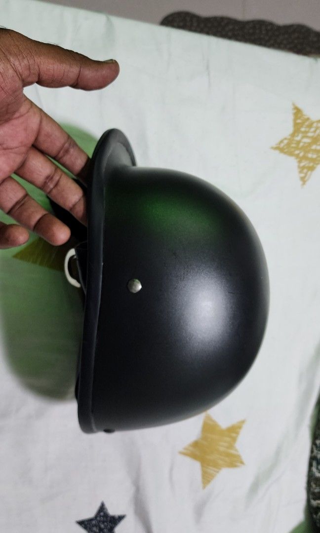 Half cap helmet, Motorcycles, Motorcycle Accessories on Carousell