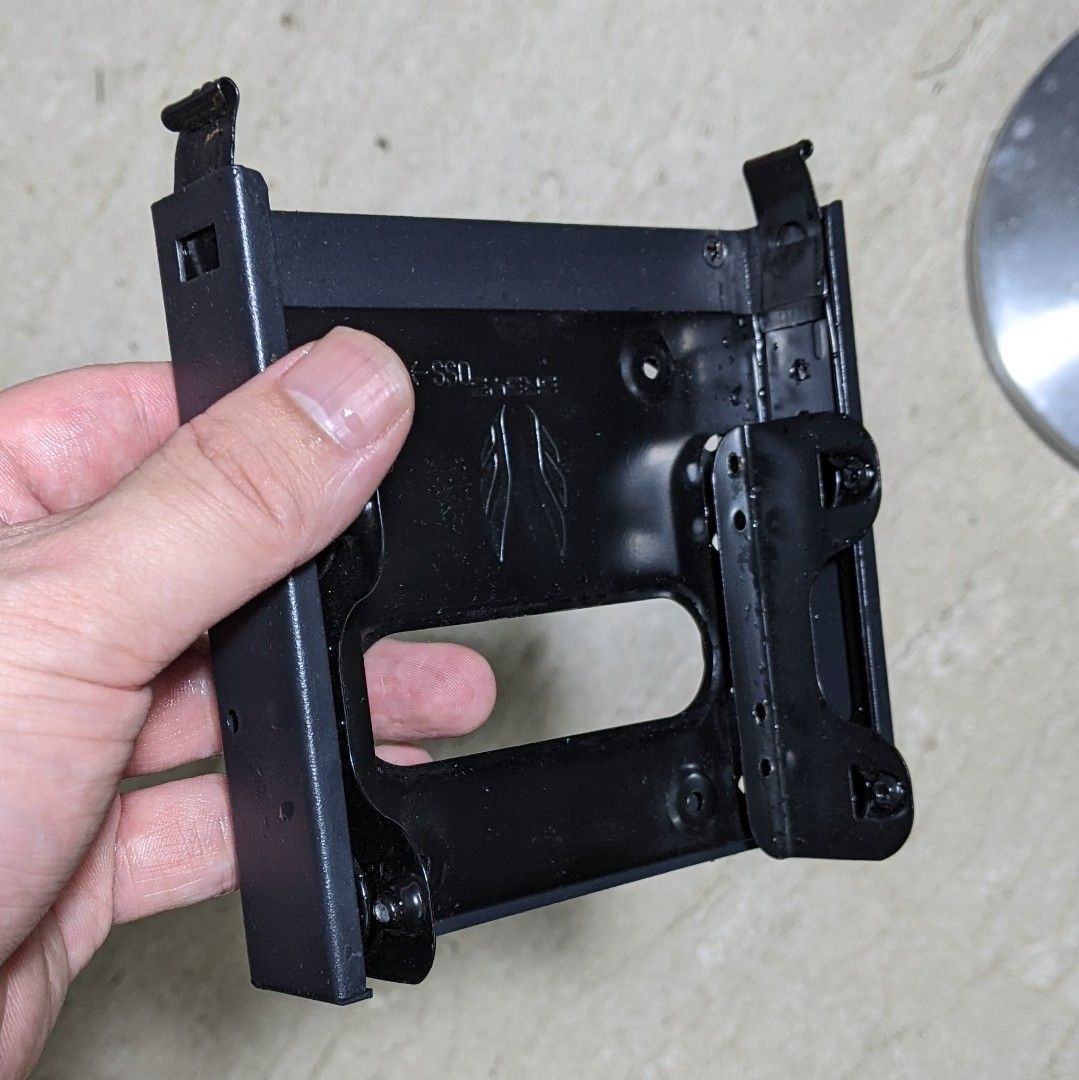 HDD harddisk housing adapter to mount on 12cm fan position for extra PC ...