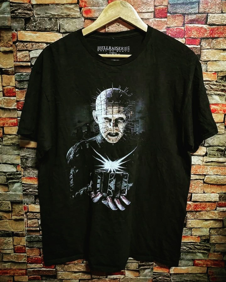 HELLRAISER MOVIE TEE, Men's Fashion, Tops & Sets, Tshirts & Polo Shirts on Carousell