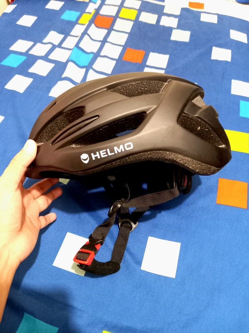 Helmo Helmet Black on Carousell