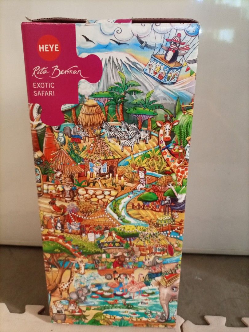 HEYE Exotic Safari Puzzle, Hobbies & Toys, Toys & Games on Carousell
