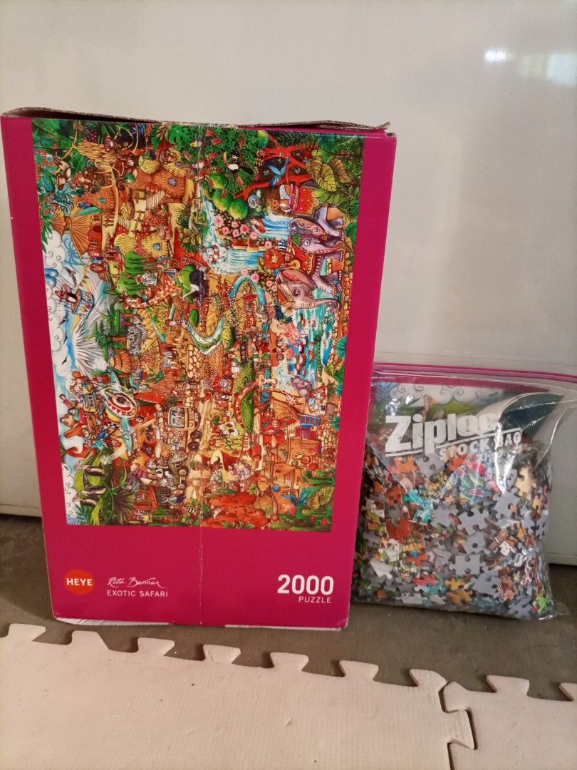 HEYE Exotic Safari Puzzle, Hobbies & Toys, Toys & Games on Carousell