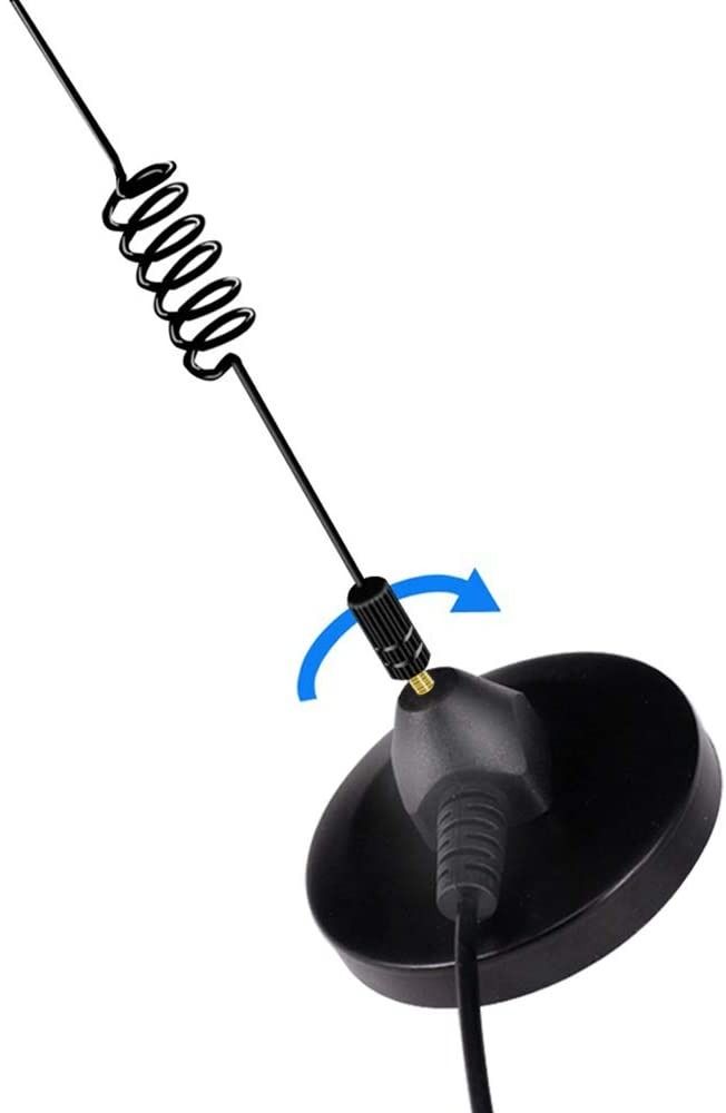 High Gain DAB Car Aerial, Blufree Portable Aerial Indoor/Outdoor DAB+ ...