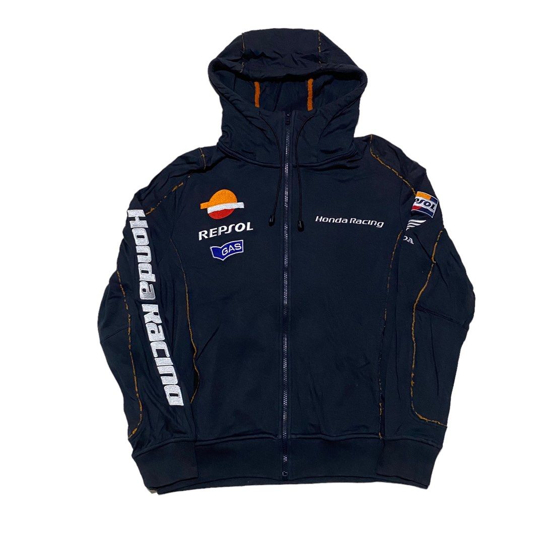 Honda racing gas repsol zip hoodie, Fesyen Pria, Pakaian , Baju Luaran ...