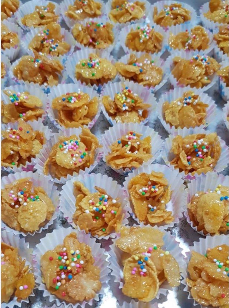 Honey Cornflakes, Food & Drinks, Homemade Bakes on Carousell