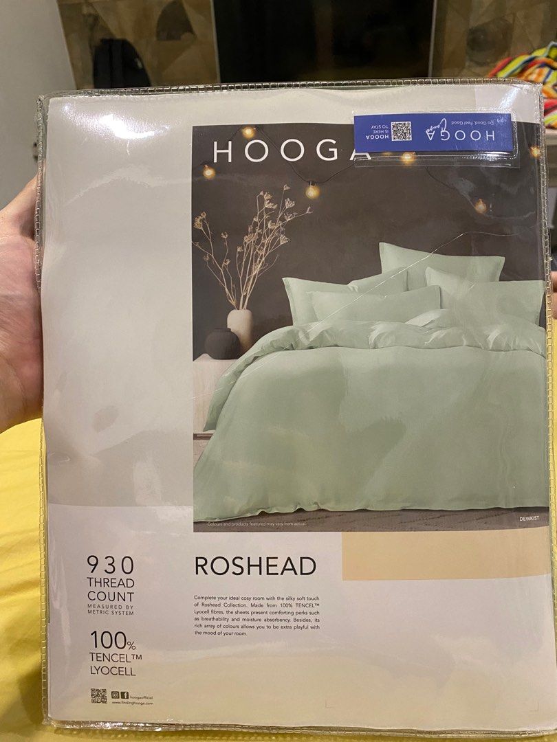 Hooga Quilt Cover Queen Size 930TC, Furniture & Home Living, Bedding ...