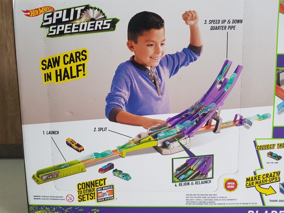 HOTWHEELS BLADE RAID TRACK SET, Hobbies & Toys, Toys & Games on Carousell