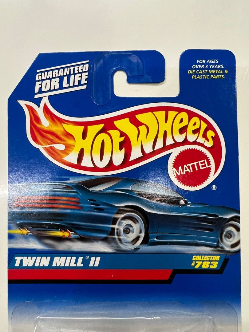 Hotwheels Twin Mill II (Silver), Hobbies & Toys, Toys & Games on Carousell