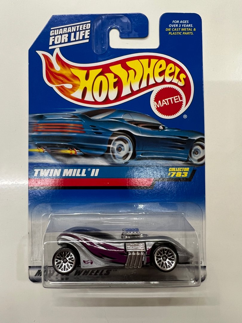 Hotwheels Twin Mill II (Silver), Hobbies & Toys, Toys & Games on Carousell