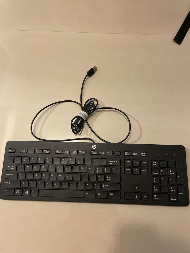 HP keyboard, Computers & Tech, Parts & Accessories, Computer Keyboard ...