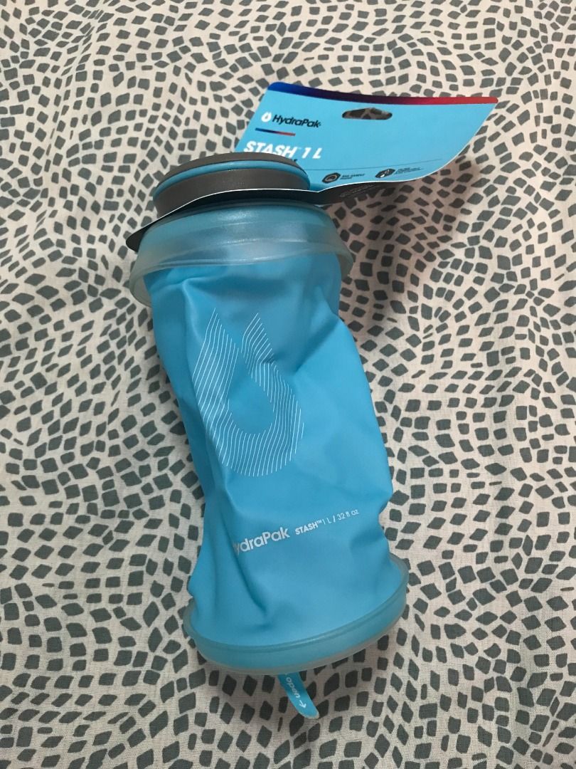 HydraPak Stash 1L Collapsible Water Bottle on Carousell