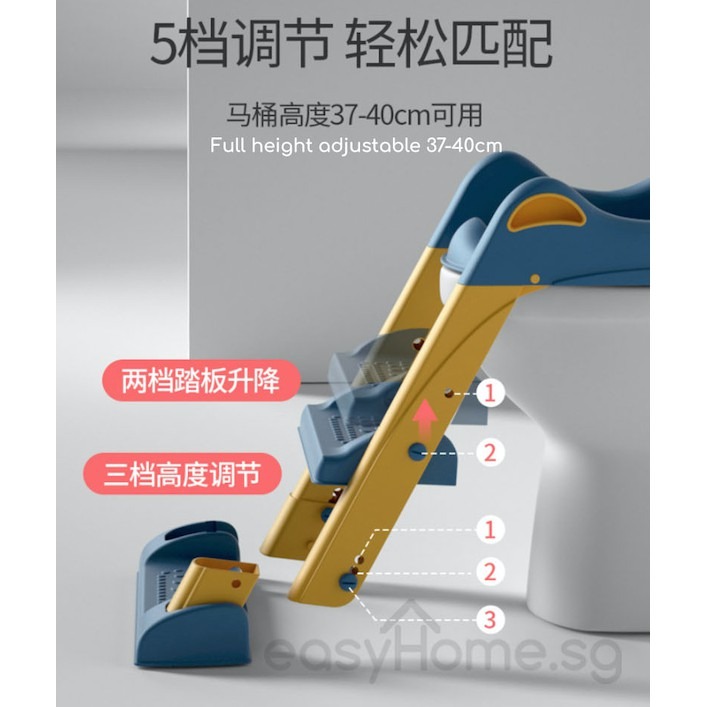 Kids Toilet Trainer - Bathroom Children Urinal Pee Potty Step Seat ...