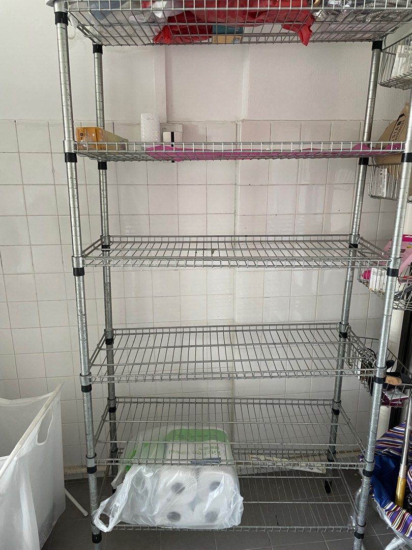 IKEA Stainless Steel Rack, Furniture & Home Living, Kitchenware ...
