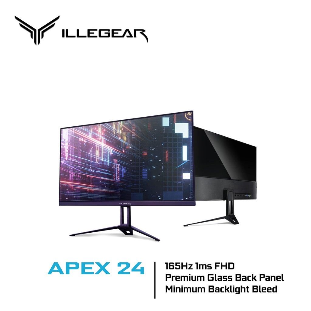 ILLEGEAR APEX 24 GAMING MONITOR 24INC 165HZ, Computers & Tech, Parts ...
