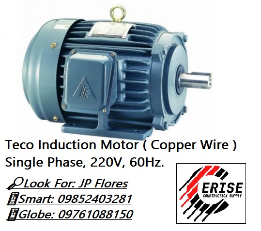 Induction Motor Single Phase, Commercial & Industrial, Construction ...