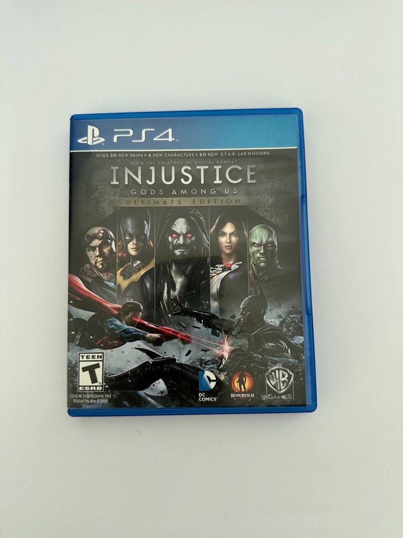 Injustice PS4 game, Video Gaming, Video Games, PlayStation on Carousell