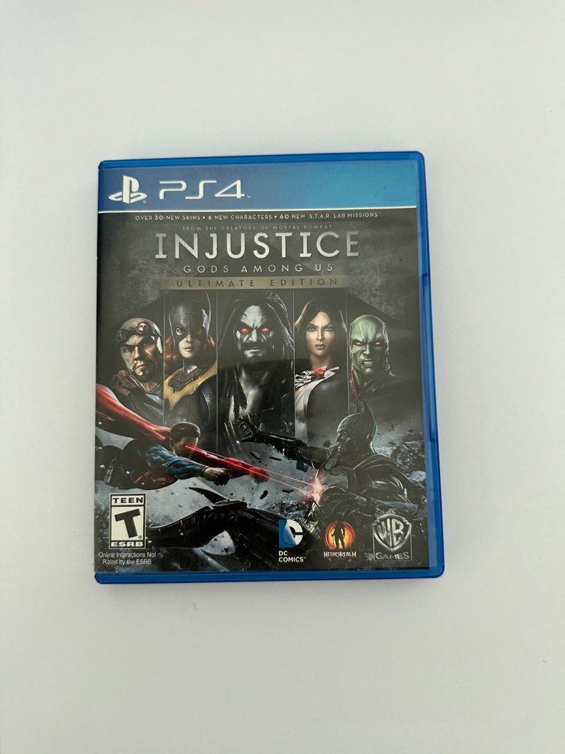 Injustice PS4 game, Video Gaming, Video Games, PlayStation on Carousell
