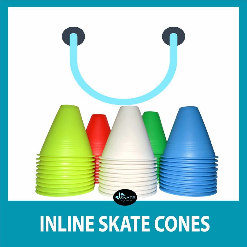 Inline skating cones 7 dollar per set of 10 cones, Sports Equipment ...