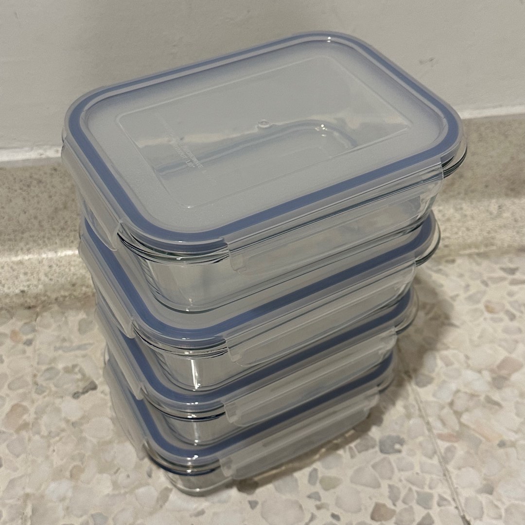 Inspired Lock&Lock Glass Containers/Tupperware, Furniture & Home Living ...