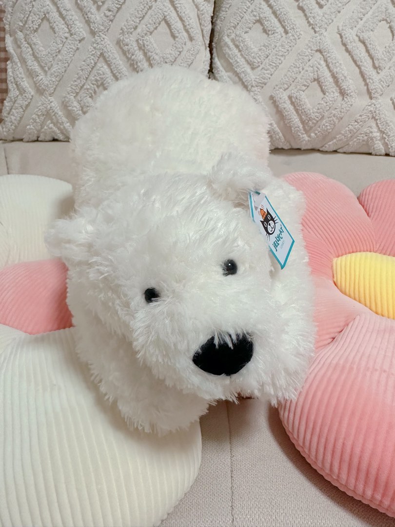 Jellycat Nozzie Polar Bear, Hobbies & Toys, Toys & Games on Carousell