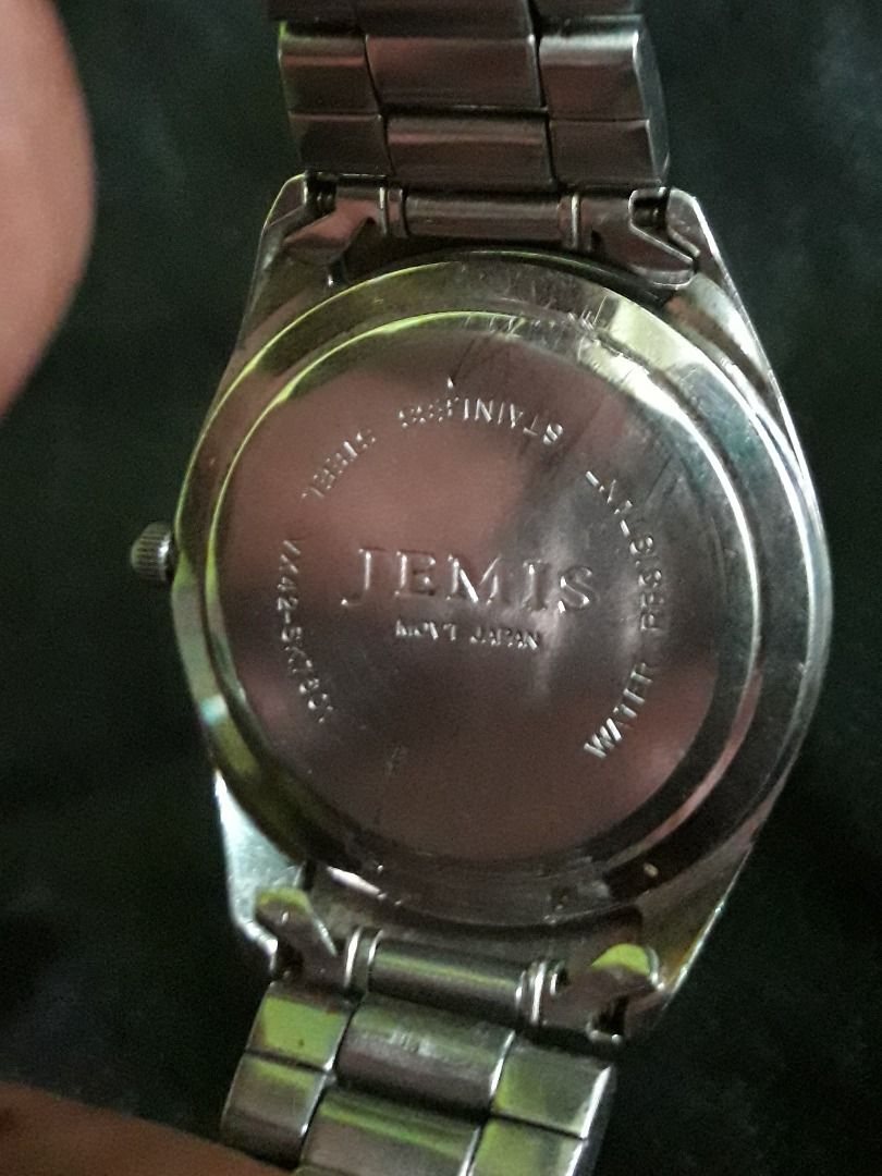JEMIS Watch's, Fesyen Pria, Jam Tangan di Carousell