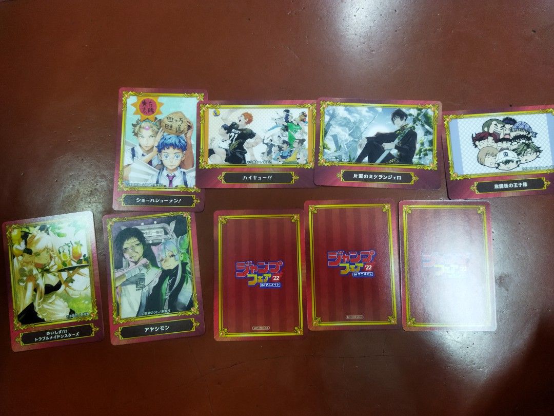 Jump fair 2022 Animate Limited Card Shueisha anime Japan, Hobbies ...