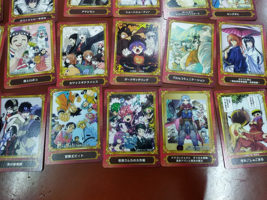 Jump fair 2022 Animate Limited Card Shueisha anime Japan, Hobbies ...
