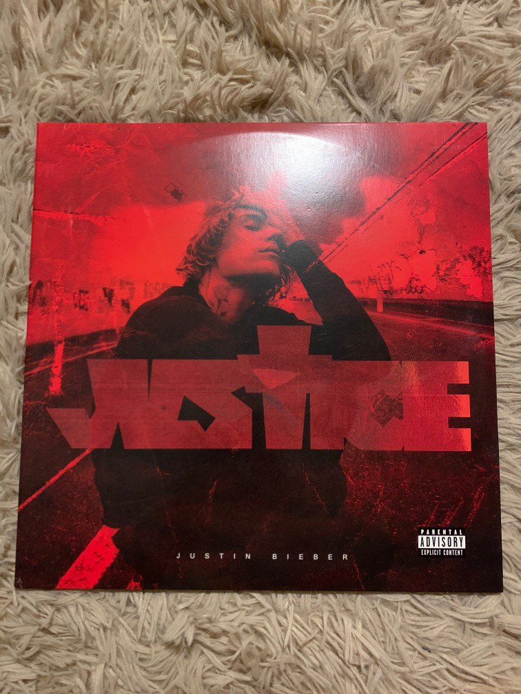 JUSTIN BIEBER JUSTICE vinyl, Hobbies & Toys, Music & Media, Vinyls on ...