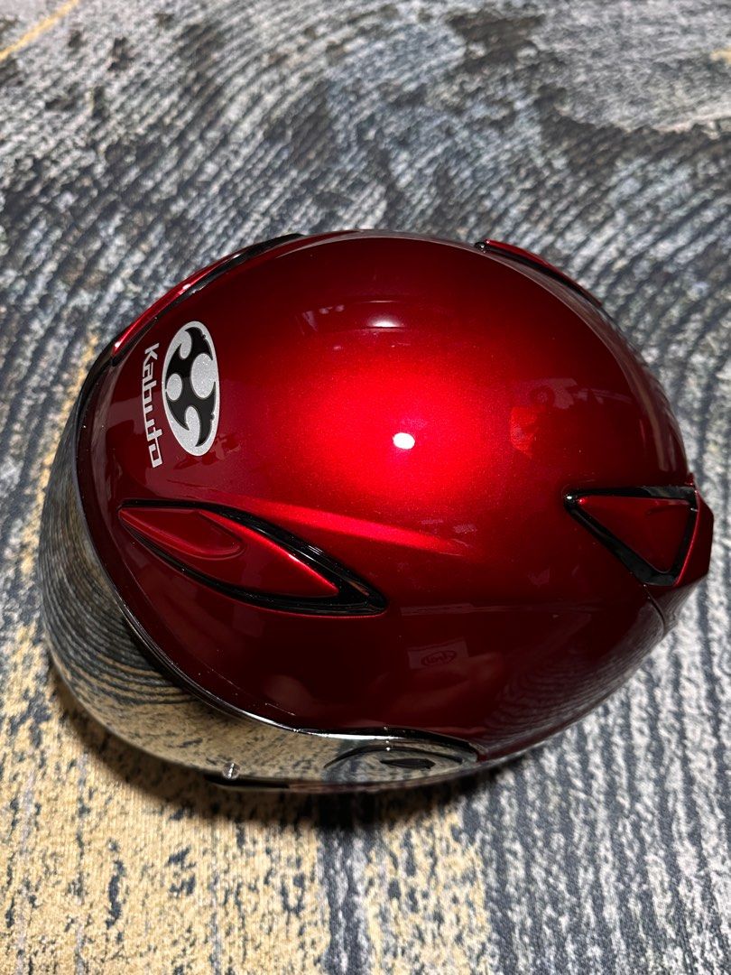 KABUTO AVAND II L SHINY RED KABUTO AVAND 2, Motorcycles, Motorcycle ...