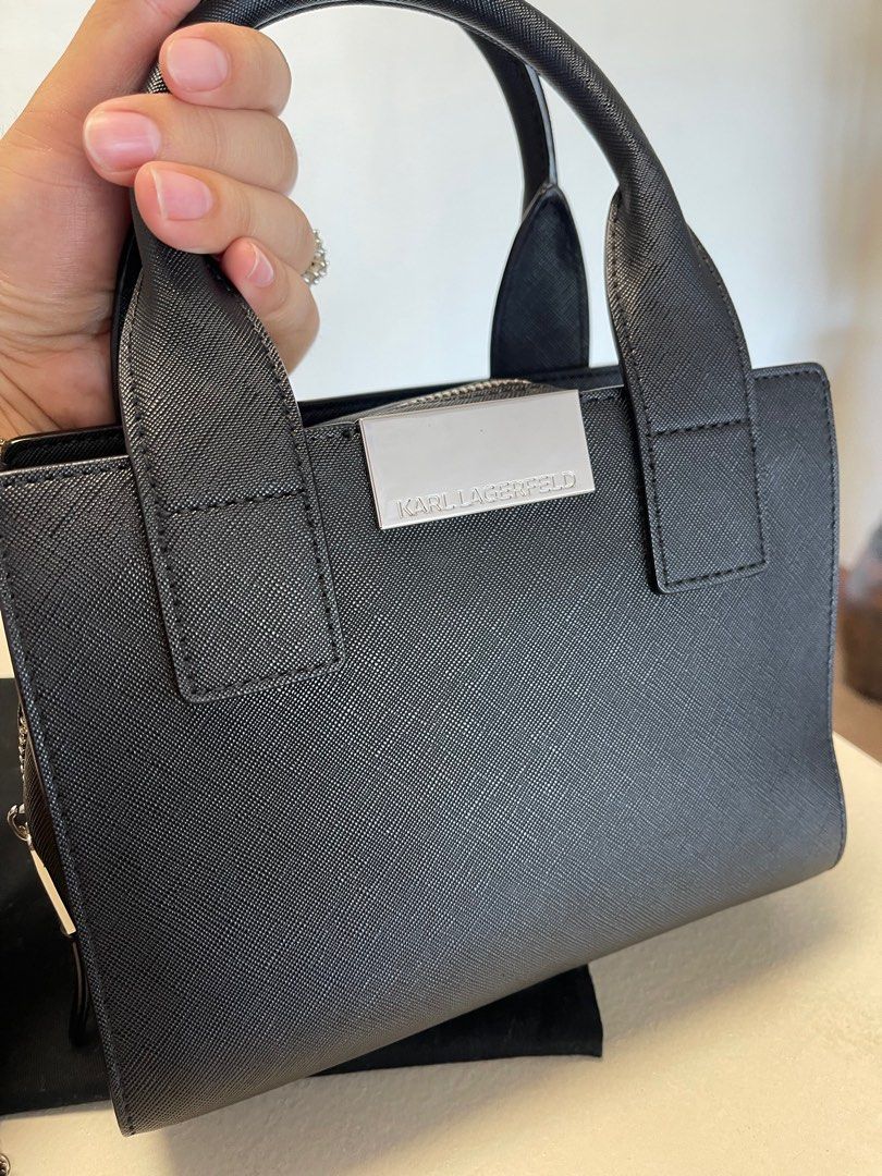 Karl Lagerfield Bag, Luxury, Bags & Wallets on Carousell