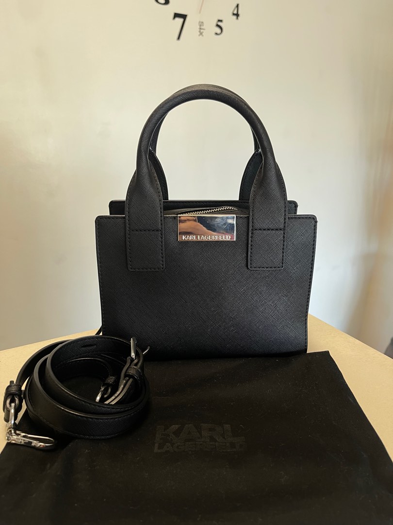 Karl Lagerfield Bag, Luxury, Bags & Wallets on Carousell