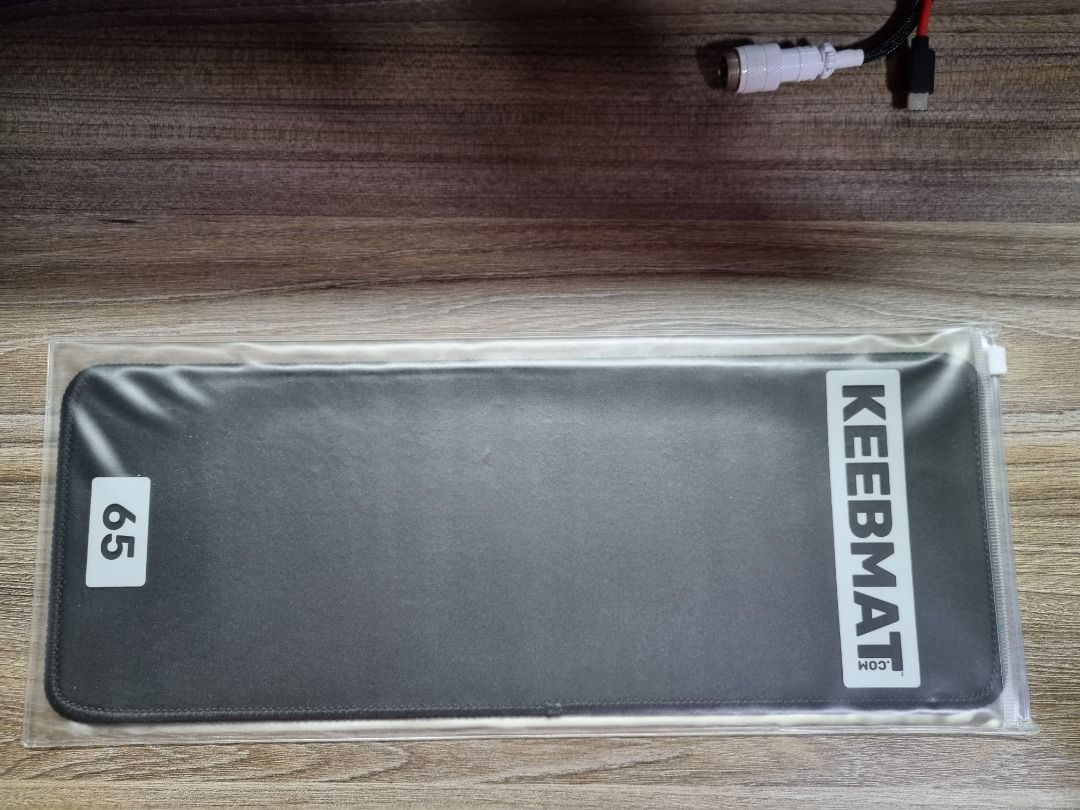 KEEBMAT 65% Black Fabric, Computers & Tech, Parts & Accessories ...