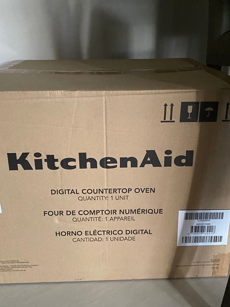 Kitchen Aid Digital counter top oven 21L, TV & Home Appliances, Kitchen ...