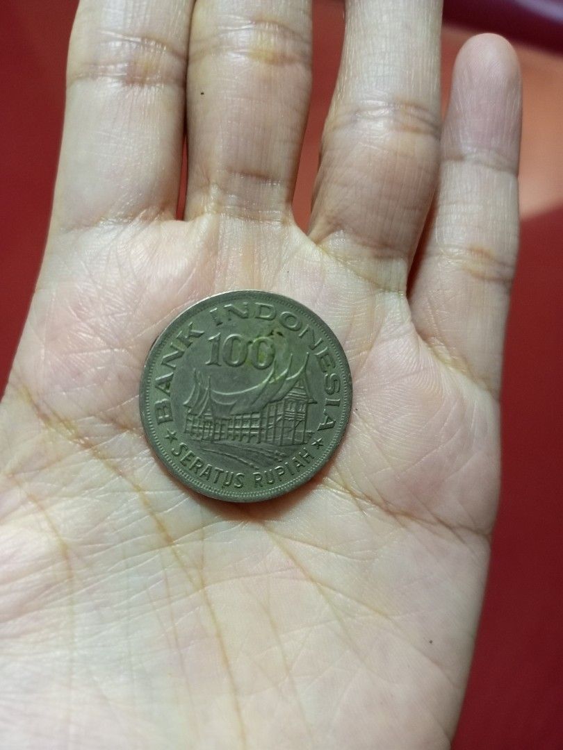Koin Kuno uang lama 100 tahun 1978 gambar wayang, Antik, Uang Lama di Carousell